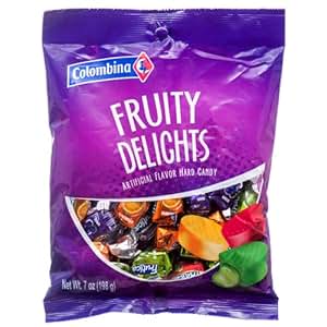 Amazon.com : Colombina Fruity Delights (Fruticas Surtidas) Hard Candy ...