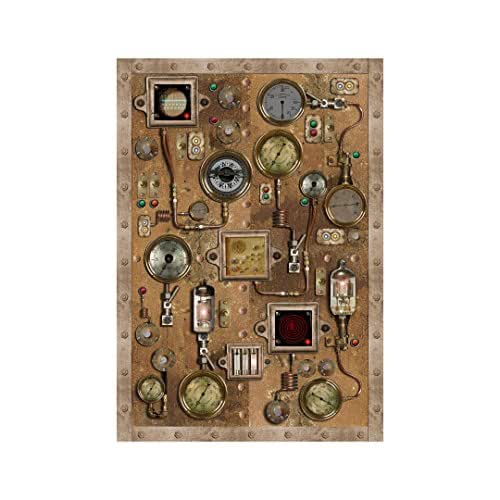 Amazon.com: Steampunk Control Panel - Design 1 - Wall Decal 16" wide x ...