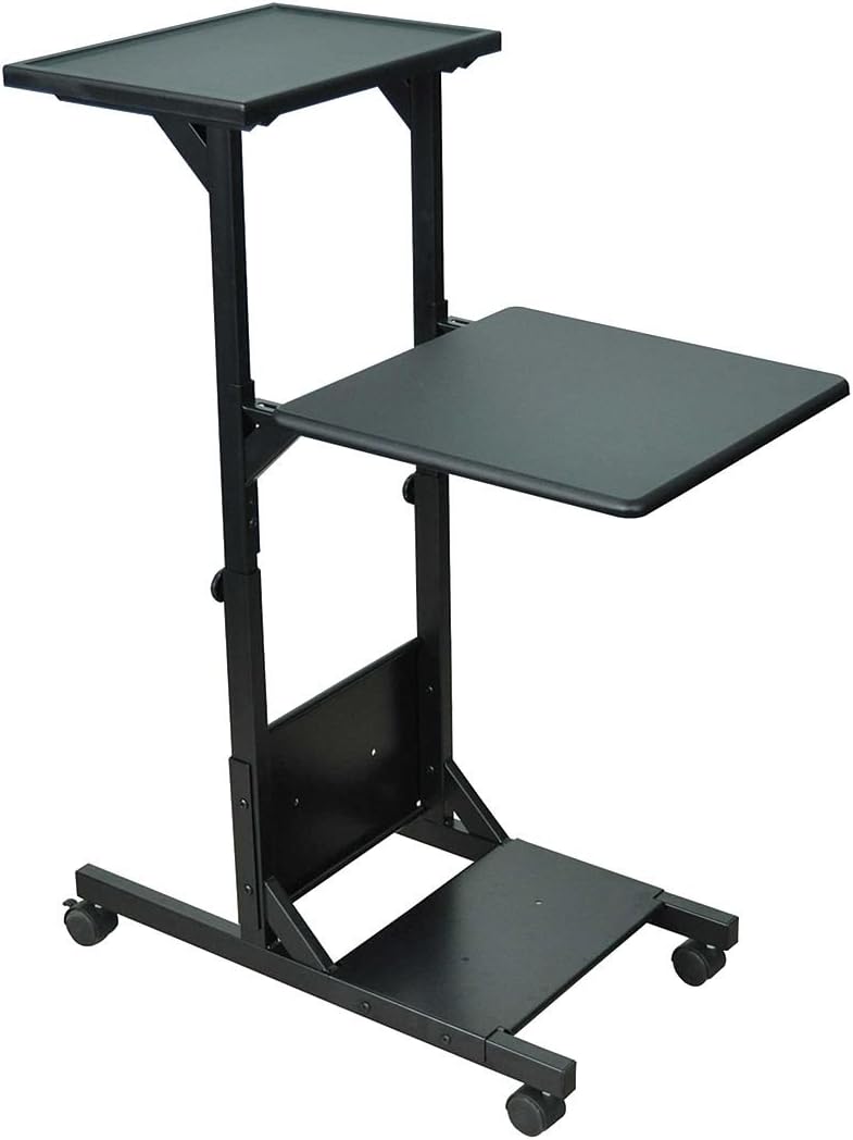 Amazon.com : Multimedia Projector Stand AV Cart : Utility Carts ...