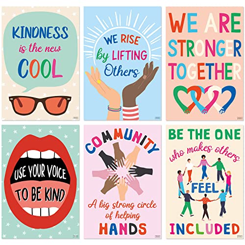 Sweetzer & Orange Kindness Posters for Classroom Decorations. 6 ...