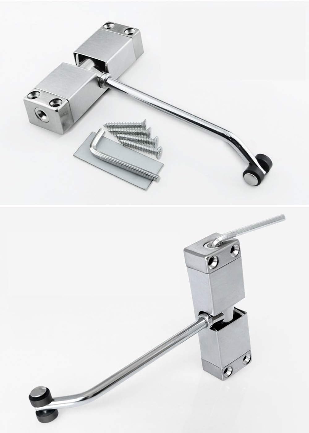 Stainless Steel Adjustable Spring Door Closer Automatic Gate Closer for ...