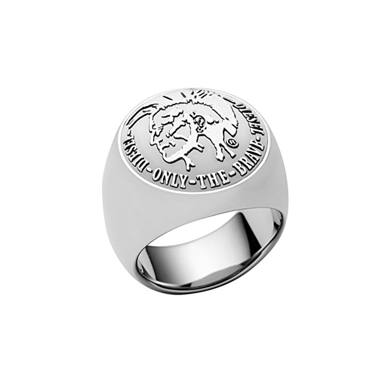 Diesel Herren-Ring Edelstahl BASIC Metallic - timshop.de