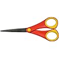Amazon.com: School Smart Pointed Tip Student Scissors, 6 Inches : Toys ...