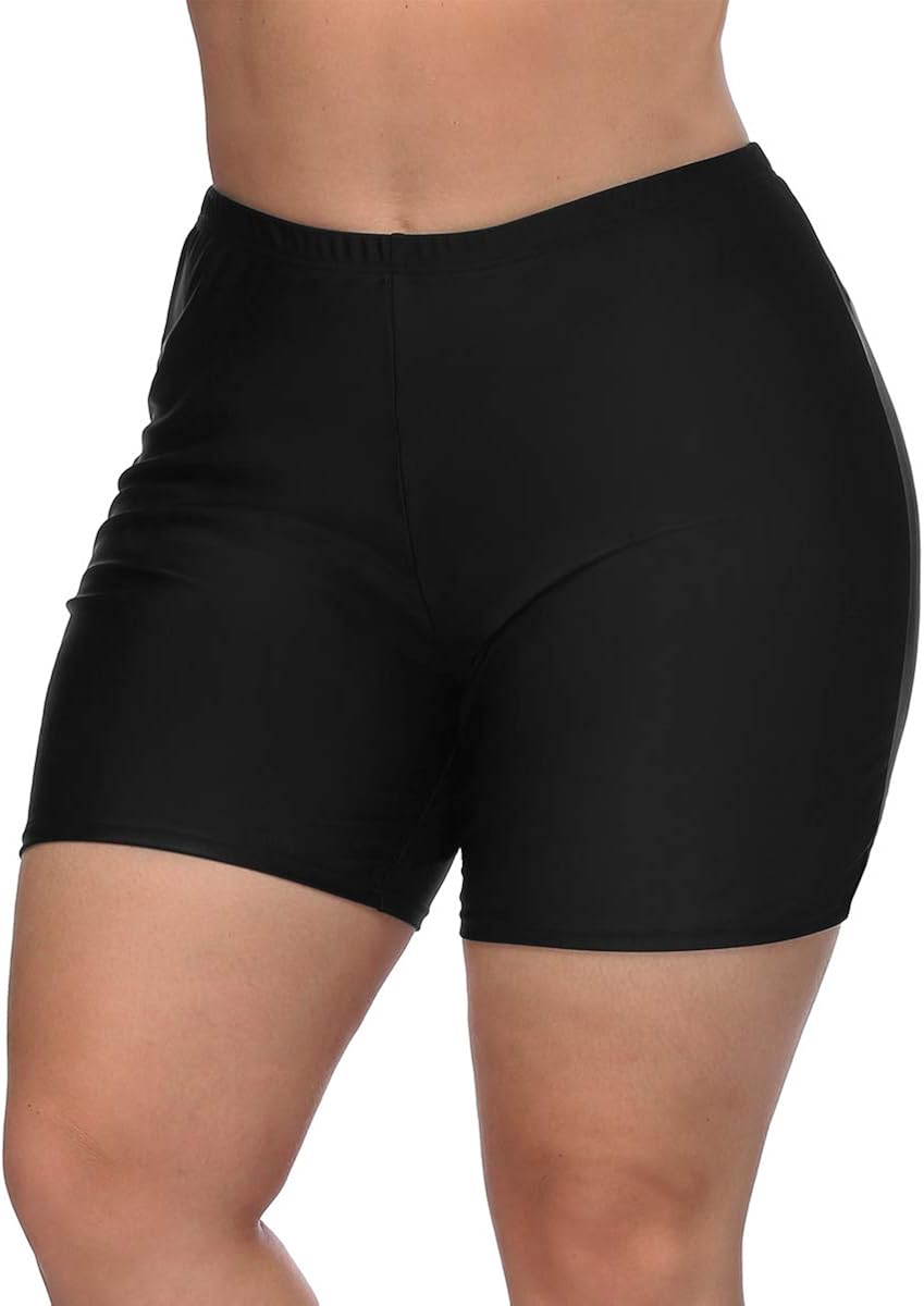 Amazon.com: V FOR CITY Plus Size Swimsuit Bottoms for Women Tummy ...