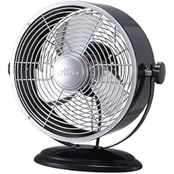 Amazon.com: Hunter 12” Retro Table Fan in Oil-Rubbed Bronze: Home & Kitchen