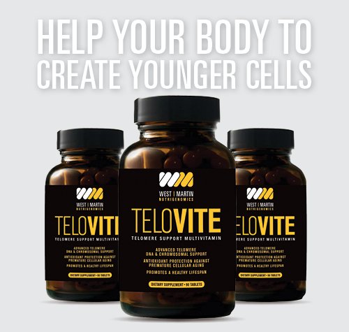 TeloVite - Advanced Multivitamin Telomere Supplement - Anti-Aging ...