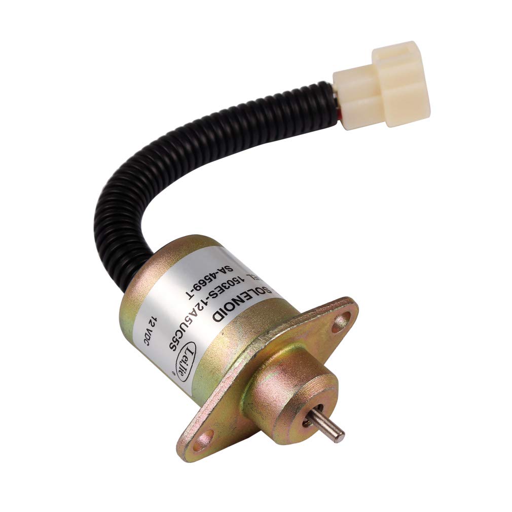 Fuel ShutOff Solenoid 1503ES-12A5UC5S 12V Replace For Kubota SA-4569-T ...