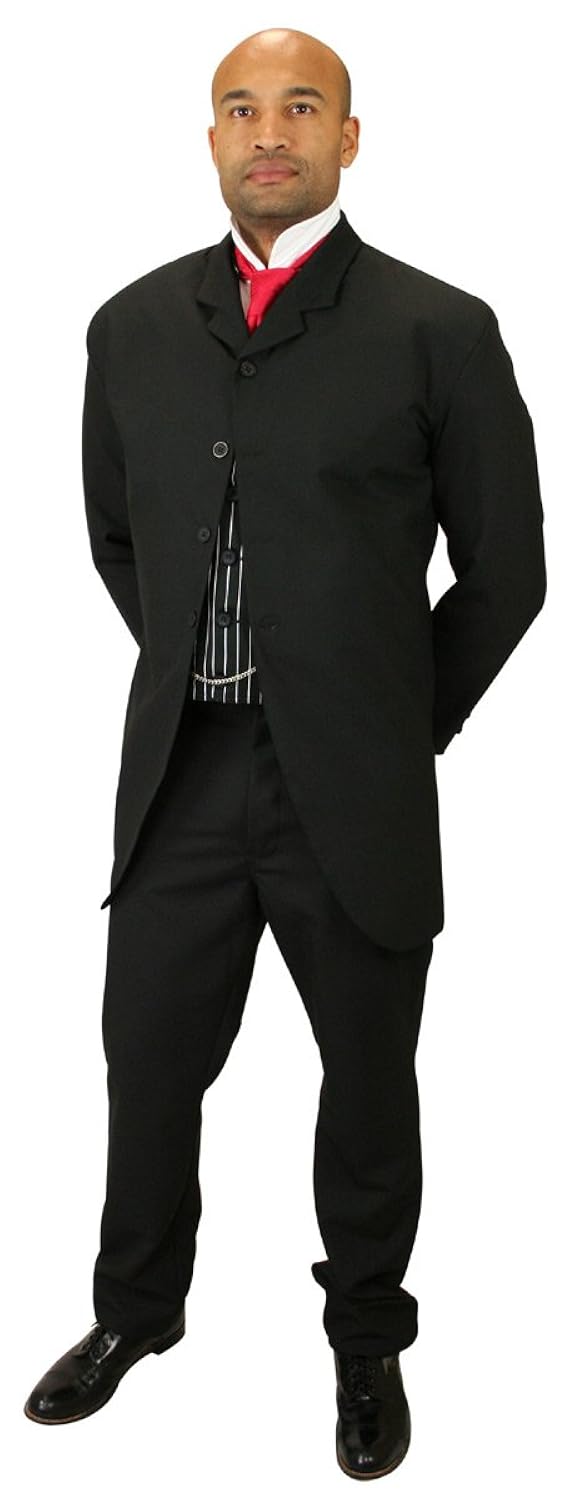 Victorian Men's Suits, Frock Coats, Cutaway Coats