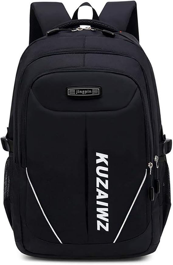 Backpack School Bag For Boy Large Size Black Young College Student