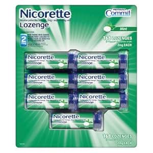 Amazon.com: GlaxoSmithKline Commit 2mg Mint Flavor Nicotine Polacrilex ...