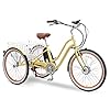 sixthreezero EVRYjourney Electric Adult Tricycle, 7-Speed Step-Through ...