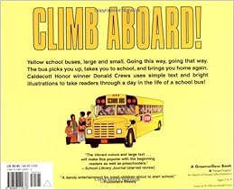School Bus: Donald Crews: 9780688122676: Amazon.com: Books