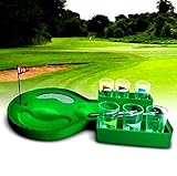 Golf Shot Glass Drinking Game Set - The Green Head