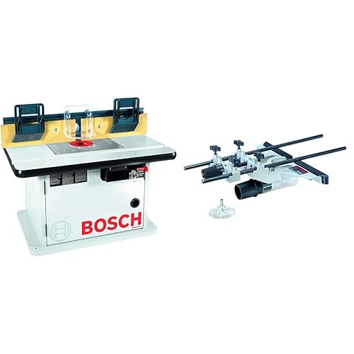BOSCH RA1171 Benchtop Router Table + RA1054 Deluxe Router Edge Guide in ...