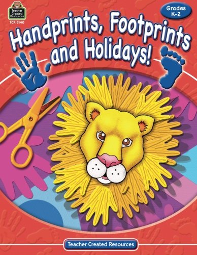 Handprint and Fingerprint Art Books - Creative Kids Craft Ideas