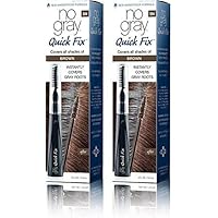 Amazon.com: No Gray Quick Fix Instant Touch-Up for Gray Roots (Set of 2 ...