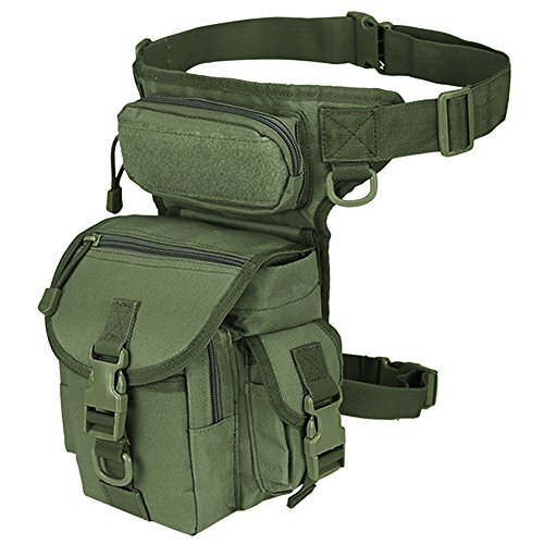 Military Tactical Drop Leg Bag Tool Fanny Thigh Pack Leg Rig Utility ...