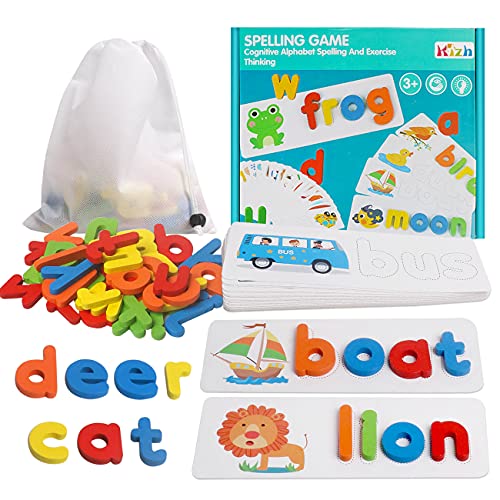 Reading & Spelling Learning Toy,Wooden Educational Developmental Toy ...