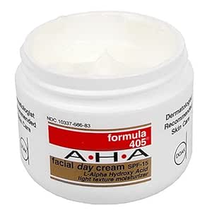 Amazon.com : Formula 405 Aha facial day cream, Spf 15 - 2 Oz : Facial ...