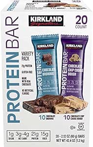 Kirkland Signature Protein Bar Variety, 1.2 Kg: Amazon.ca: Health ...