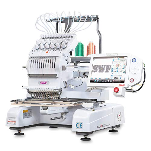SWF MAS 12-Needle Embroidery Machine in Kuwait | Whizz Embroidery Machines