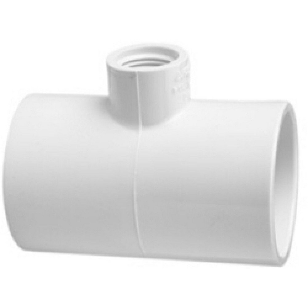 2-1/2" Socket x 1-1/2" FNPT PVC Reducer Tee: Pipe Fittings: Amazon.com ...