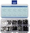 Amazon.com: Alloy Steel Flat Washer Spring Lock Washer Assortment Set ...
