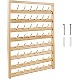 Amazon.com: NW 60-Spools Wooden Thread Holder Sewing and Embroidery ...