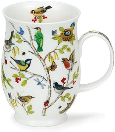 Dunoon Suffolk Secret Woodland Birds Fine Bone China Mug – Made in ...