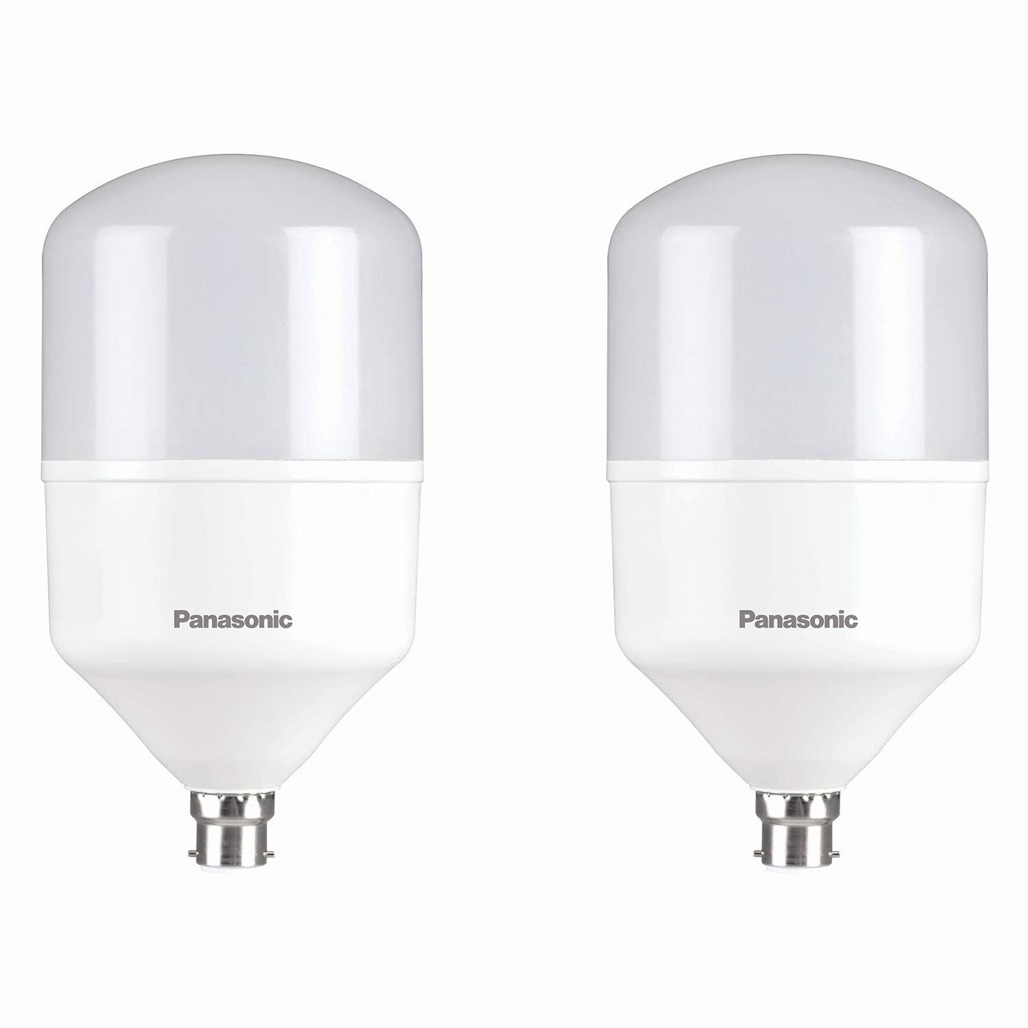 Buy Panasonic 50W B22 LED Cool Day Light Bulb, Pack of 2, (PBUM04507 ...