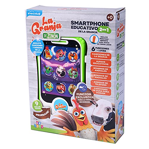 LA GRANJA DE ZENÓN Telephone Smartphone Tablet Educational with Color ...