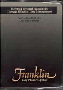 Franklin Day Planner System (Audio Cassette) (Increased Personal ...