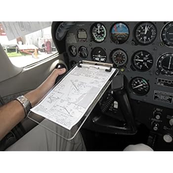 Amazon.com : Aviation Yoke Mounted Clipboard, Translucent 1.5" - Better ...