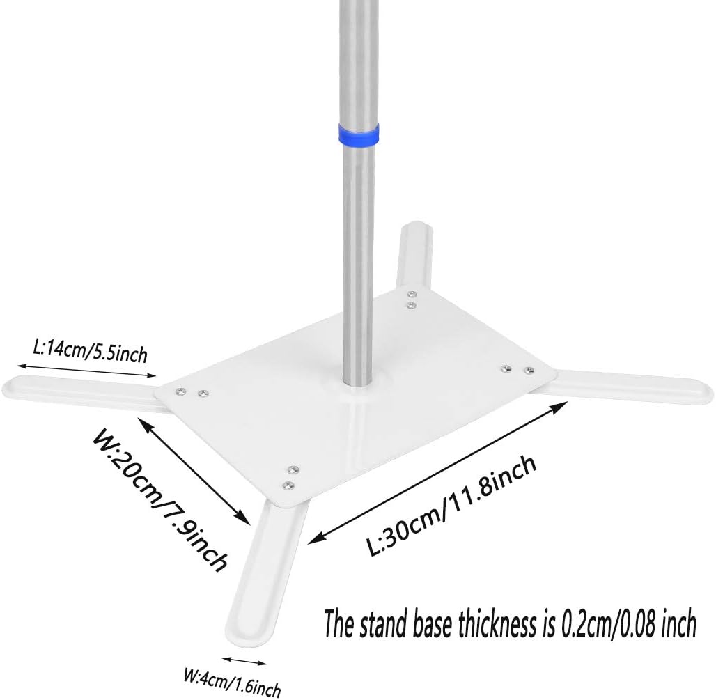 Wedding Stage Backdrop Stand 20x10ft Adjustable Portable Heavy Duty ...