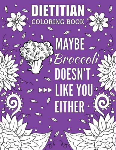 Amazon.com: Dietitian Coloring Book: Funny and Relatable Coloring Book ...