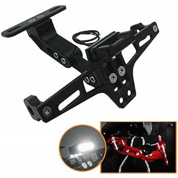 Amazon.com: Enduro Engineering License Plate Holder Plastic Black 22 ...