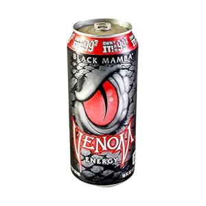 Amazon.com : Venom Black Mamba Energy Drink Pp .99 Cents 16 Oz Cans ...