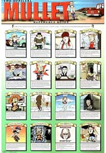Amazon.com: (24x36) The Official Mullet Guide (Chart) Art Poster Print ...