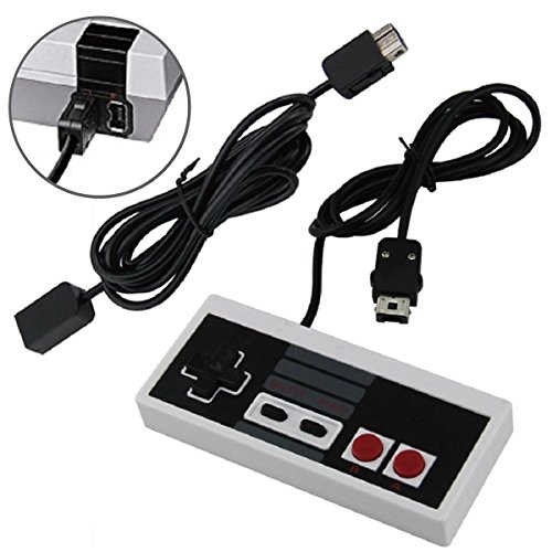 NES Classic Mini Edition Controller with 6 FT Extra Long Extension ...