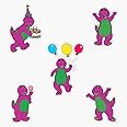 Amazon.com: Barney (Barney & Friends) Pack Sticker Decal Size 5" : Toys ...