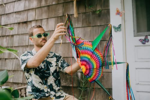 Extra Large Mexican Star Piñata - Now with 30 Ft Rope | Tie Dye Rainbow ...