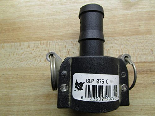 Green Leaf GLP 075 C Series Polypropylene Gator Lock Cam Lever Coupling ...