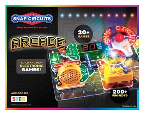Snap Circuits “Arcade”, Electronics Exploration Kit, Stem Activities ...