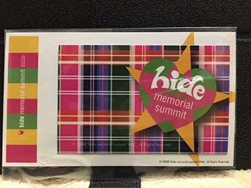 hide memorial summit メモリアルサミット ICカードステッカー X JAPANの買取価格・相場 | 高価買取なら買取一括 ...