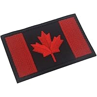 4 Pieces Canada Flag Patches, Tactical Tags Morale National Emblem ...