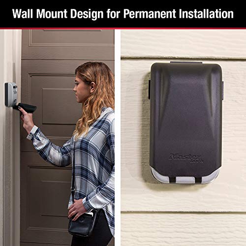 Master Lock 5425D Set Your Own Combination Wall Mount Lock Box with ...