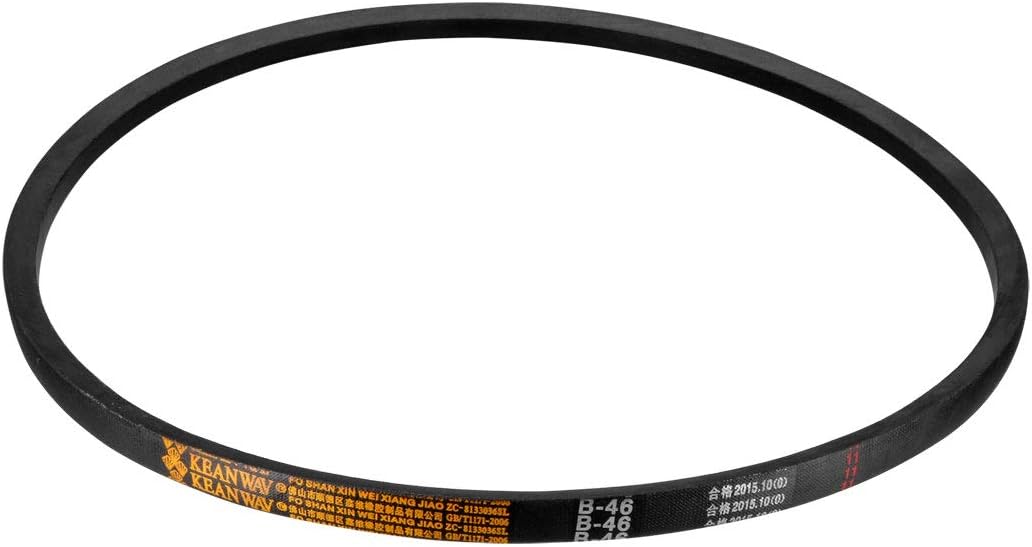 uxcell B46 Drive V-Belt Girth 46-inch Industrial Power Rubber ...