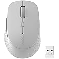 Amazon.com: Rapoo M300G Silent Wireless Mouse, Bluetooth Mouse for ...