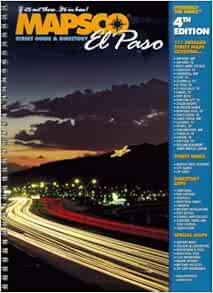 El Paso, Texas - Street Map Guide & Directory: Mapsco, Inc ...