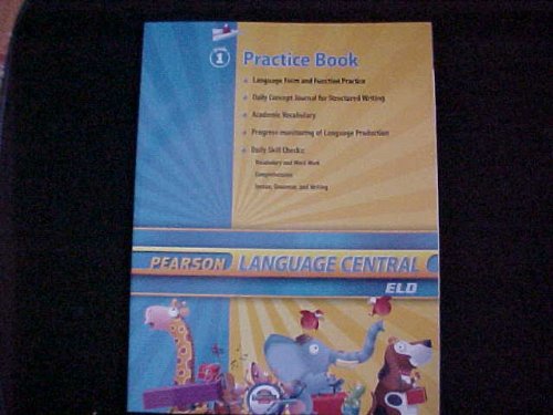 Pearson Language Central ELD Grade 1 Practice Book: Pearson Publishers ...